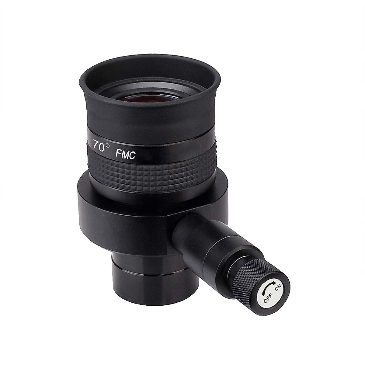 SVBONY SV152 Reticle Eyepiece 1.25 Inch Crosshair Eyepiece 20mm Illuminated Centering Telescope Eyepiece SWA 70 Degree Adjustable Telescope Accessory for Perfectly Guided Star Astrophotography