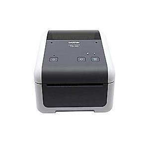 Brother TD4420DN 4-inch Thermal Desktop Barcode and Label Printer, 203 dpi, 8 IPS, Standard USB and Serial, Ethernet LAN