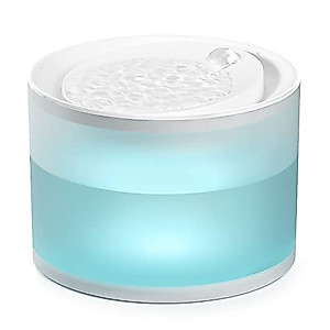 Meowant Cat Water Fountain with Wireless Pump, 74OZ/2.2L BPA-Free Cetified Cat Fountain, Ultra Quiet Pet Water Fountain for Cats and Dogs with Filter