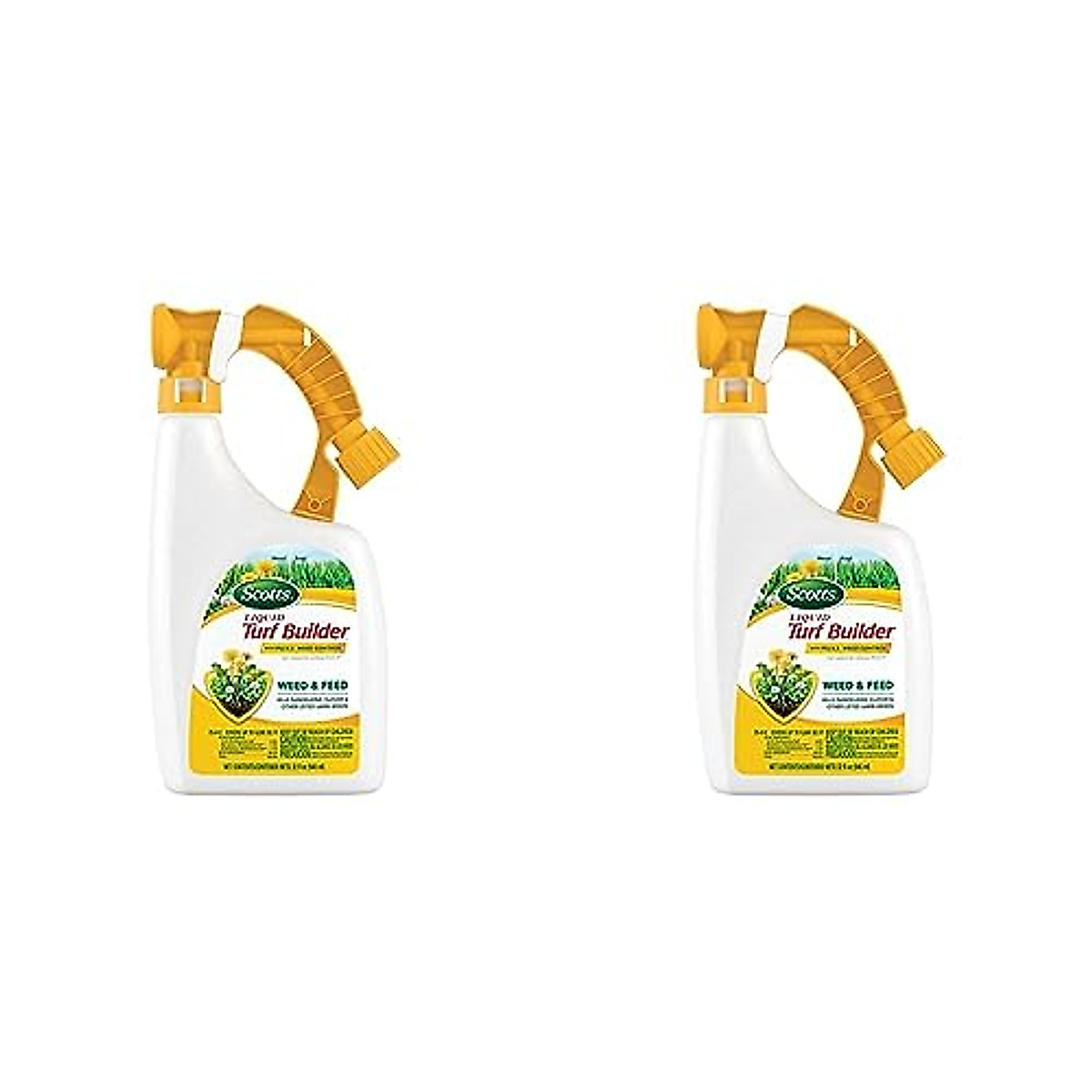 Scotts Liquid Turf Builder with Plus 2 Weed Control, Liquid Weed Killer ...