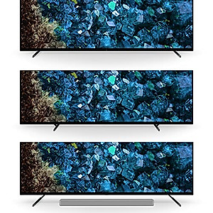 Sony XR55A80L 55 Inch 4K HDR OLED Smart Google TV with PS5 Features with a Large/Extra Large Full Motion Mount for 43 Inch-90 Inch Compatible TV's and HDTV Screen Cleaner Kit (2023)(USED)