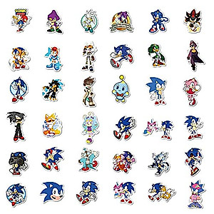 Soni_c Stickers 100PCS Cartoon Stickers Vinyl Waterproof Stickers for Kids Boys Girls Teens Adults Water Bottles Laptop Computer Skateboard Guitar Decor