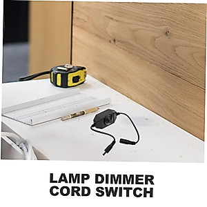 Light Modulator Outdoor Timer for Lights Single Color Led Controller Lighting & Ceiling Fans Mini Dimmer Plug Led Light Rotary Lamp to Rotate Light Bulb Appendix Plastic