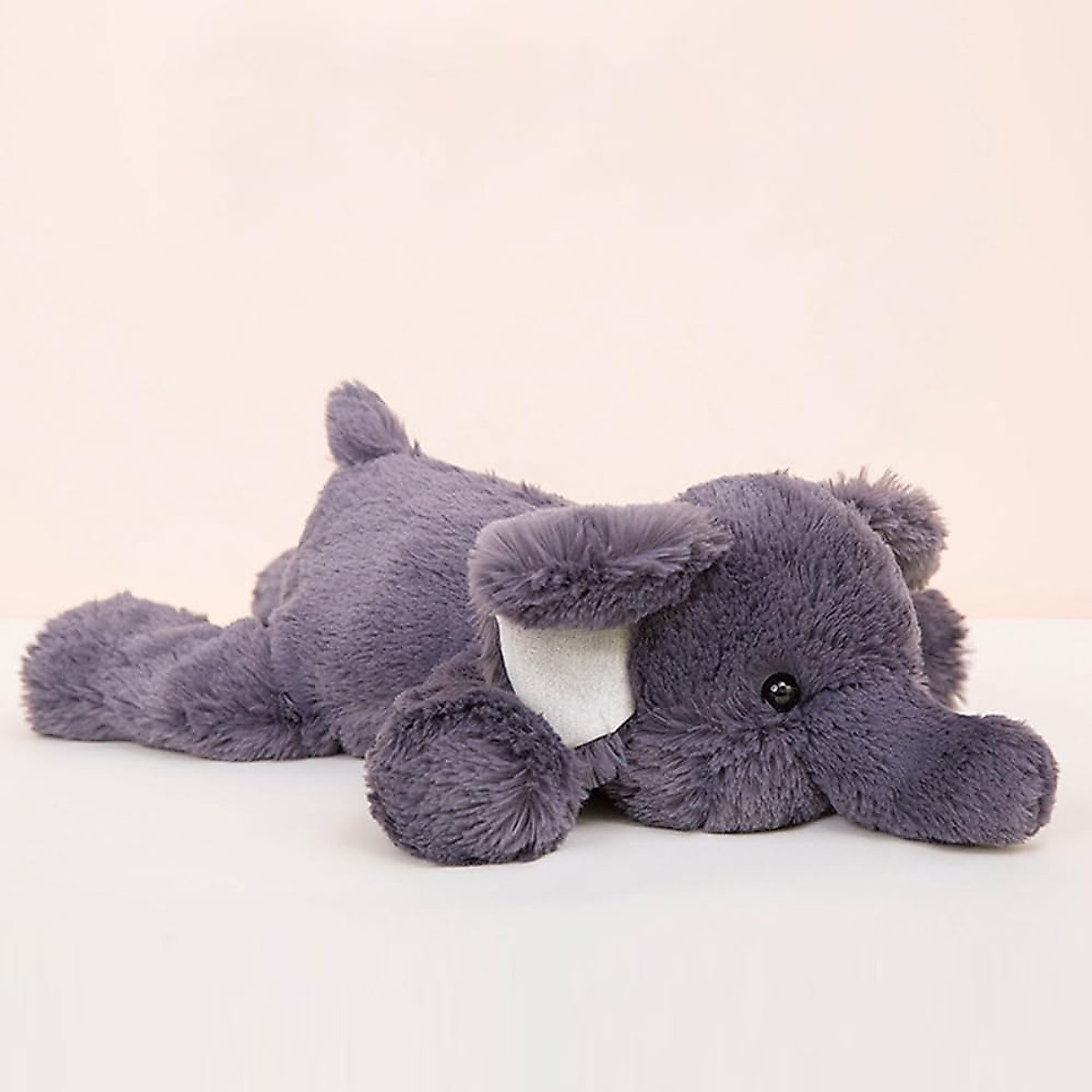 Ololele Elephant Stuffed Animal 15.5" Gray Elephant Plush,Soft and Cute Plushy for Kids