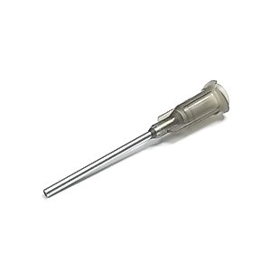 SANANTS 16 Gauge 1 Inch Industrial Blunt Tip Dispensing Needle with Luer Lock,Precision Applicator,Gray 20 PCS