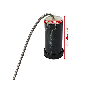 Thunder Maker Drum Shaker Sound Effect Tube Percussion Instrument 40x85mm