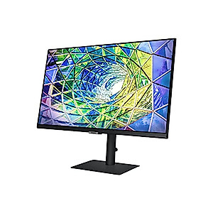 SAMSUNG S80A Computer Monitor, 27 Inch 4K , Vertical , USB C , HDR10 (1 Billion Colors), Built-in Speakers (LS27A800UNNXZA)