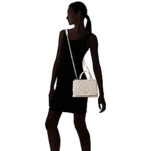 A|X Armani Exchange Women's Quilted Medium Crossbody Bag , Noise, OS