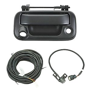 Rear View Camera Add On Kit w/Wiring Harness & Tailgate Handle for Ford Pickup