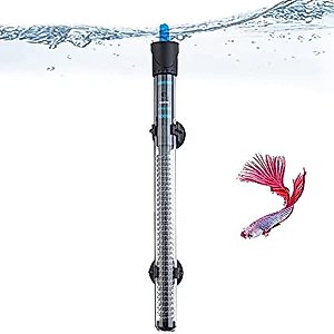 AQUA-ATL 25W/50W/100W/200W/300W Aquarium Heater Submersible Fish and Turtle Tank Heater (300 Watt)