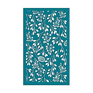 Silkscreens Stencil Reusable Silk Screen Printing Stencils for Polymers Clay Home Decors Jewelry Printing Kits polymers Clay Silk Screen Stencils Reusable silkscreens Print Kits Flower Spring Plant