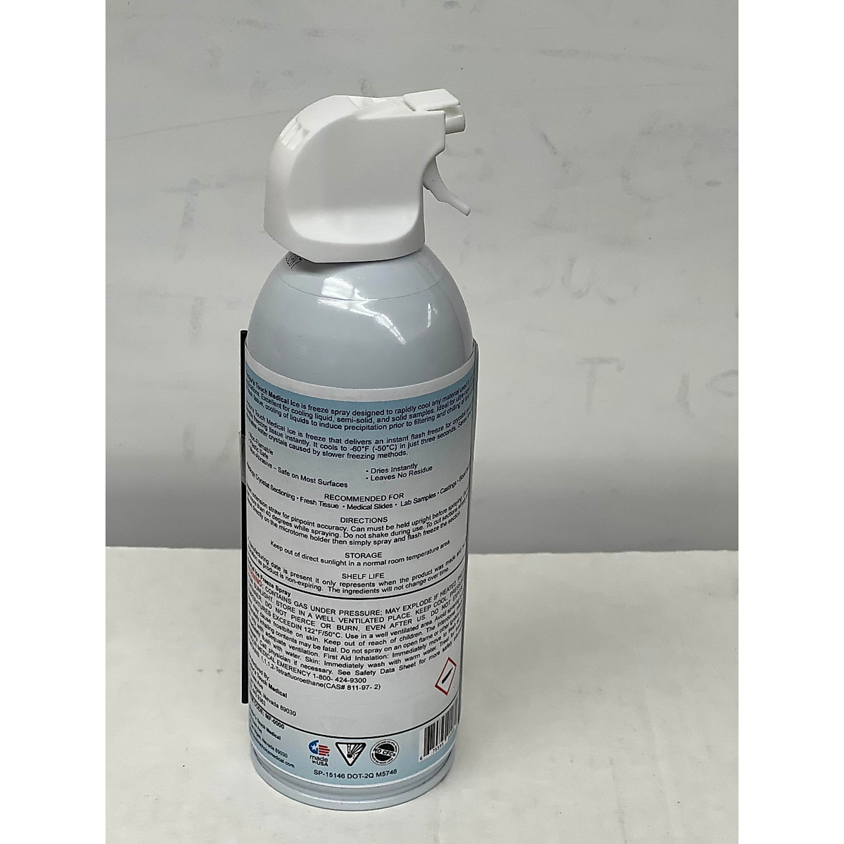 Freeze Spray DrsTouch Medical Ice 10 oz Strength Medical Grade (283ml)