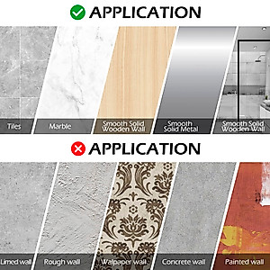 Durmmur 2 Pack Adhesive Shower Caddy Organizer with Hooks, Rustproof No Drilling Wall Mounted Storage Shelf Rack for Inside Shower/Bathroom/Kitchen (Pink)