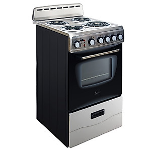 Avanti ERU200P3S ERU200 20" Electric Range Oven with Framed Glass Door, in Stainless Steel
