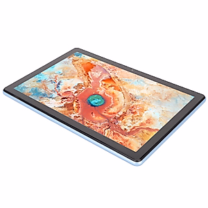 DAUZ Tablet, Smart Tablet 1960X1080 Resolution Blue FDH Screen for Work for Video (US Plug)