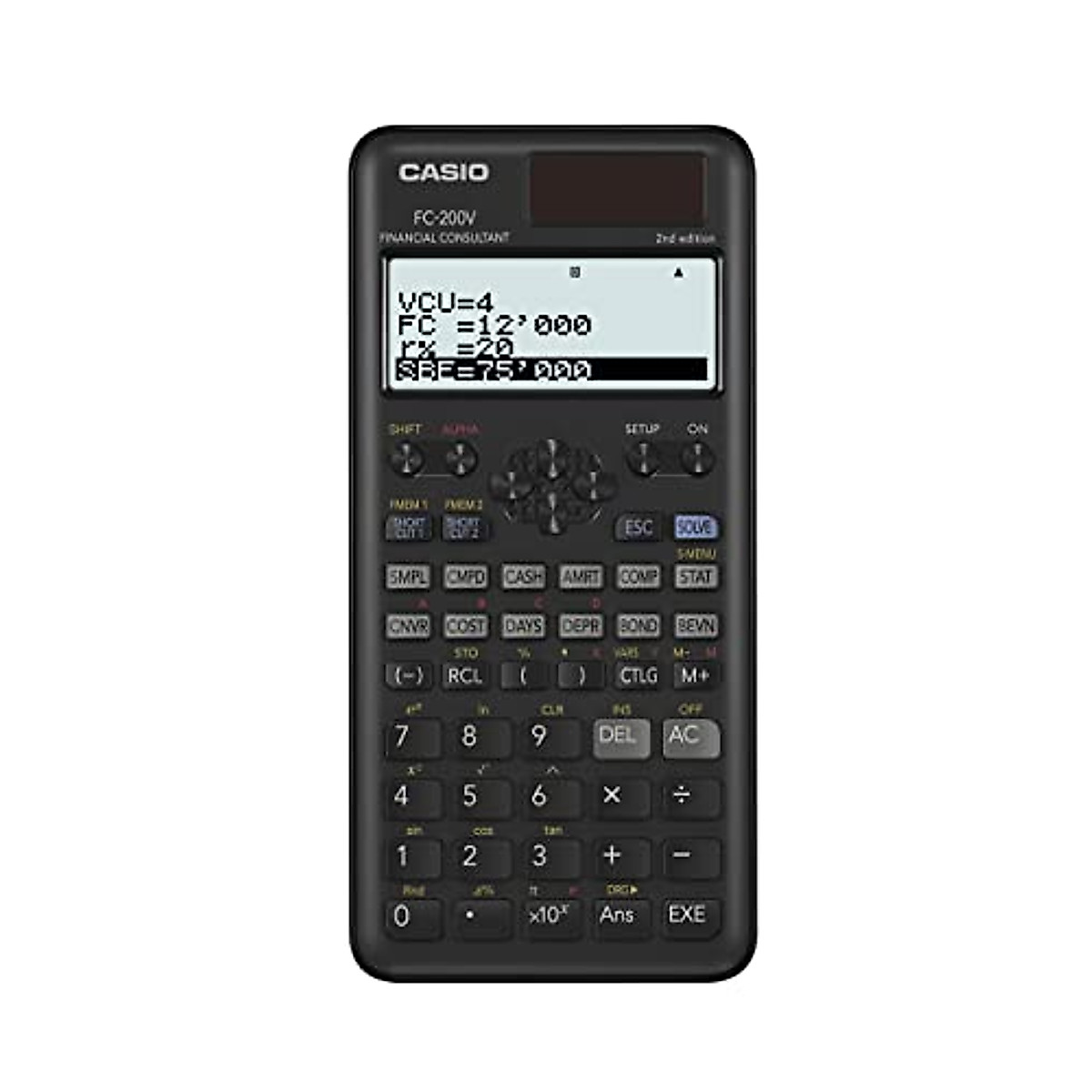 Casio FC-200V-2 Financial Consultant