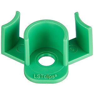AirTech Home Automation Plant Training Clips, LST Clips for Low Stress Training Plant Stem Support, 90 Degree Angle Plant Clips, Made in California USA, 30pk Green