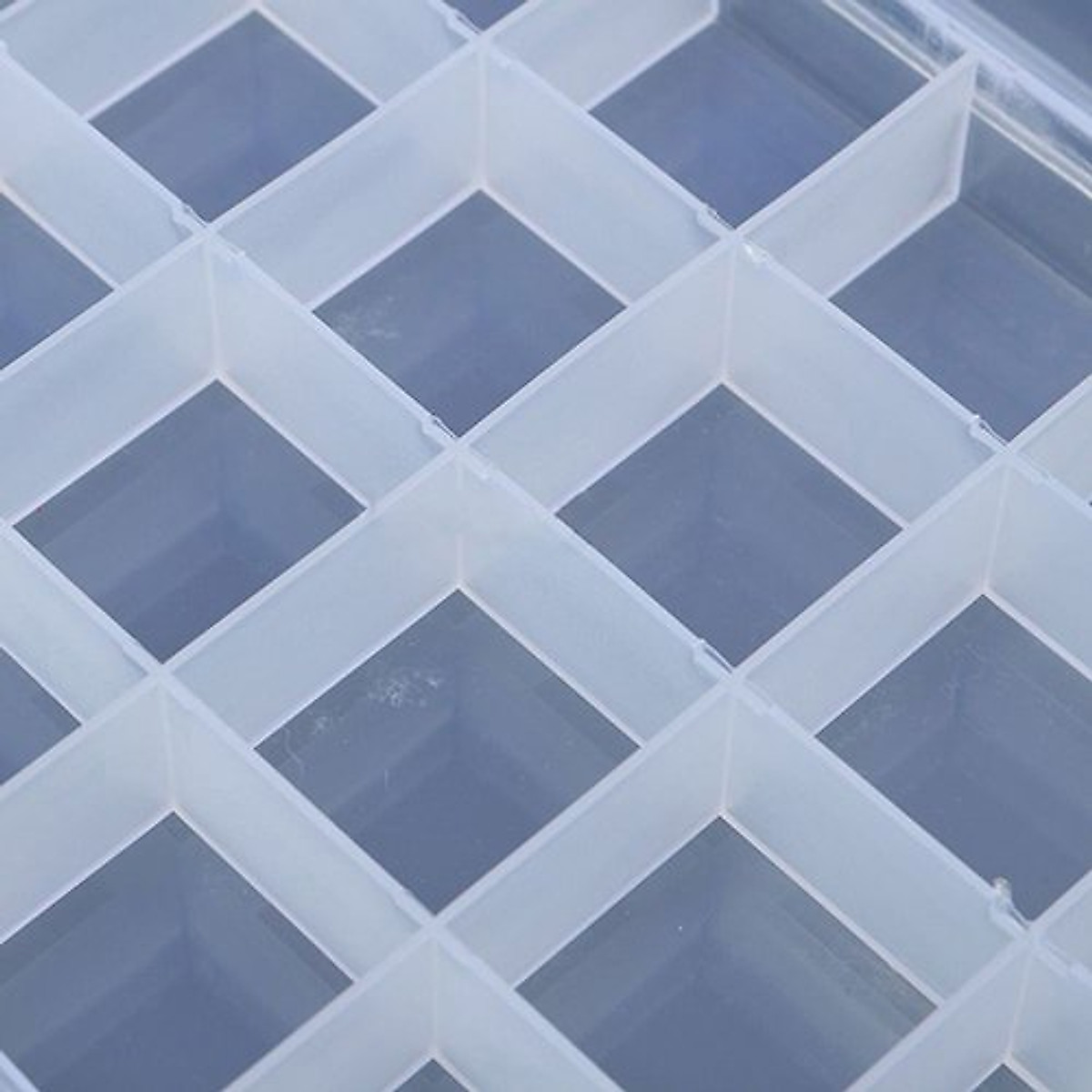 smallwoodi Storage Box,Jewelry Box,Jewelry Case,24 Compartments Plastic Box Case Jewelry Bead Storage Container Craft Organizer Box Gift Box Storage Box Case