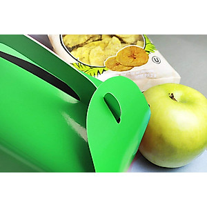 Pack of 24 Paper Treat Boxes - Gable Favor Boxes - Fun Party Play Goodie Boxes - 2 Dozen Bright Green Birthday Party Shower Loot Gift Boxes - 24 Count - 6.2 x 3.5 x 3.6 Inches