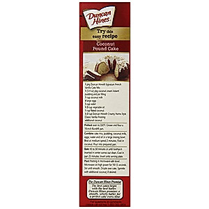 Duncan Hines Cake Mix, French Vanilla, 16.5 Ounce (Pack of 12)