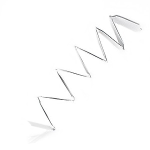 Hallmark Signature 5" Gift Bow (Silver Glitter) DIY Pull Bow for Christmas, Holidays, Weddings, Anniversaries, Birthdays and More