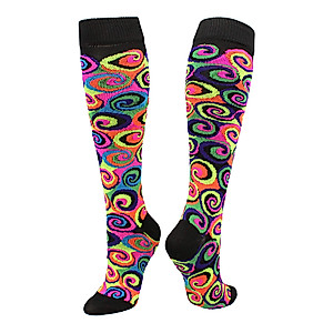 TCK Neon Swirls (Multi, Medium)