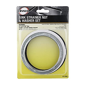 Danco 81080 Sink Strainer Nut and Washer Set
