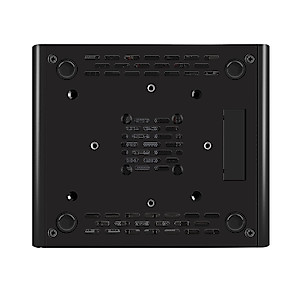Micro Firewall Appliance, Mini PC, VPN, Router PC, Intel Celeron J4125, HUNSN RJ15, AES-NI, 4 x Intel 2.5GbE I226-V LAN, HDMI, DP, SIM Slot, Barebone, NO RAM, NO Storage, NO System