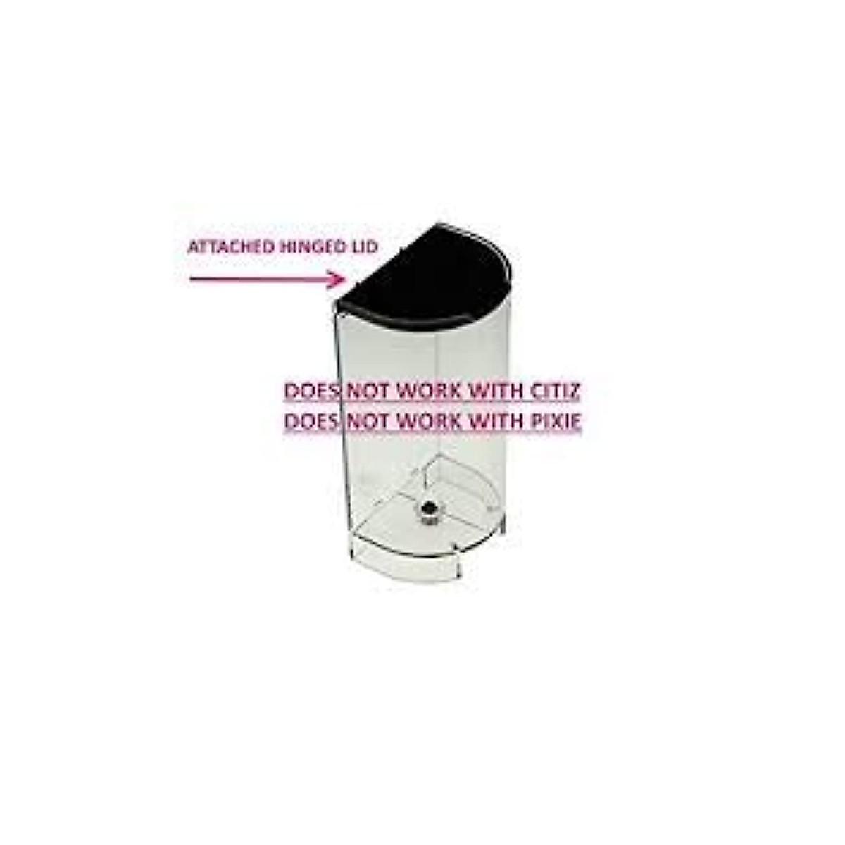 Paxanpax NES93449 Krups Nespresso Inissia Water Tank (0.7l), Plastic