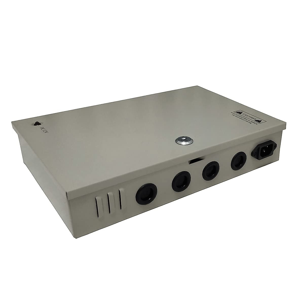 Yuarisx 18 Channel/Port DC 12V 20 Amp Security Camera Power Supply Distribution with Metal Box for Cameras, IP CCTV DVR Surveillance System