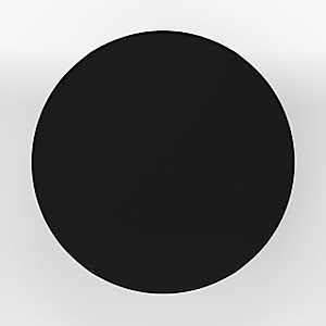 Glenwillow Home 3-PC - 42" Round Double Drop-Leaf Dining Table + X-Back Dining Chairs Dining Set in Black