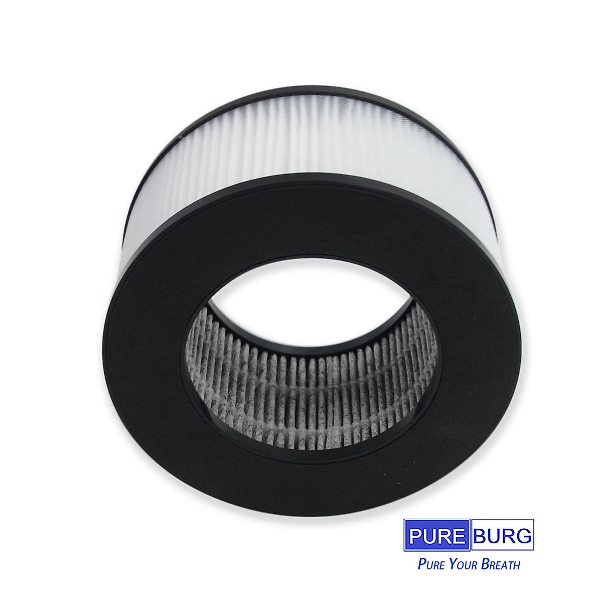 PUREBURG Replacement True HEPA Filters Compatible with JINPUS 908 Air Purifier,H13 4-Stage Filtration Activated carbon 2-IN-1 Air Clean Dust VOCs,2-Pack