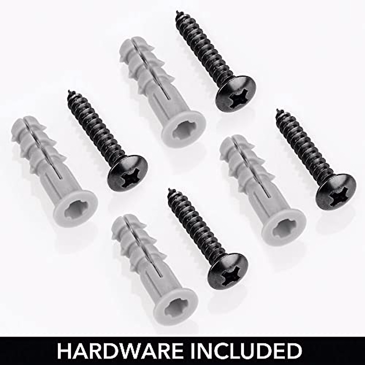 mDesign Portable Metal Farmhouse Wall Decor Angled Storage Organizer Basket Bin for Hanging in Kitchen/Pantry - Store Plastic Bags, Foils, Oils, Sandwich Bags - Black