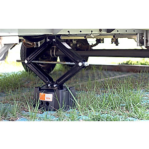 OULEME Heavy Duty Trailer Jack Block, for RV Camper Travel Trailer 5th Wheel, fits Tongue Jack, Post, Wheels, Foot, Round and Square Stabilizer, Supports up to 15,000 lbs