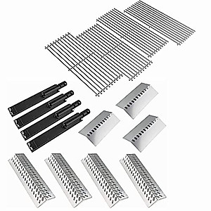 BBQ-PLUS Grill Parts for Bull Angus 47629 47628, Outlaw 26038,26039, Steer Premium 69008,69009, Lonestar Select 87048,87049, and Cal Flame G4 P4, Bull Grill Parts 16520 16521 16631 16670