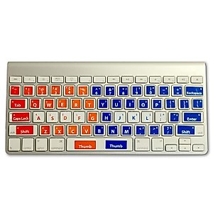 Learn to Type Keyboard Stickers Touch Typing for Kids and Adults Easily Applied to All Keyboards