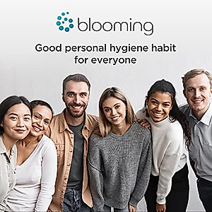 Blooming NB-1360R Bidet Toilet Seat (Round), Warm Water with Stainless Steel Nozzle, Warm Air Dryer, Heated Toilet Seat, Sittable Lid, Nightlight, Fits Round Toilets, White