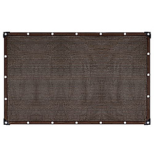 Abrotain Sun Shade Sail Outdoor Shade Cloth 6'6"x9'9" Patio Privacy Screen Fabric Shade Canopy Sunshade UV Block for Patio Pergola Backyard Lawn Garden Outdoor Activities