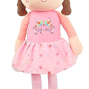 Linzy Toys, Olivia Rag Doll, Soft Plush Doll, Pink, 20 inches (89150-2)
