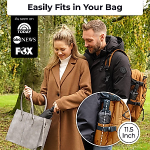 TUMELLA UltraV7 #1 Windproof Travel Umbrella [Light, Beautiful, Superior & Unbreakable], 2023 Anti-Flip & Ultra-Flex Tech, Compact, Small, Portable, Automatic, Strong, Durable, Premium Grip, Vibrant Designs, Folding Umbrella