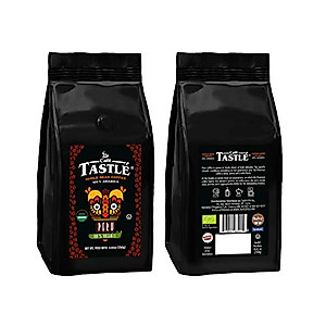 Cafe Tastle Ethiopia Colombia Brazil Honduras Peru Medium-Dark Roast 100% Arabica Whole Bean Coffee, 8.82 oz (Pack of 5)