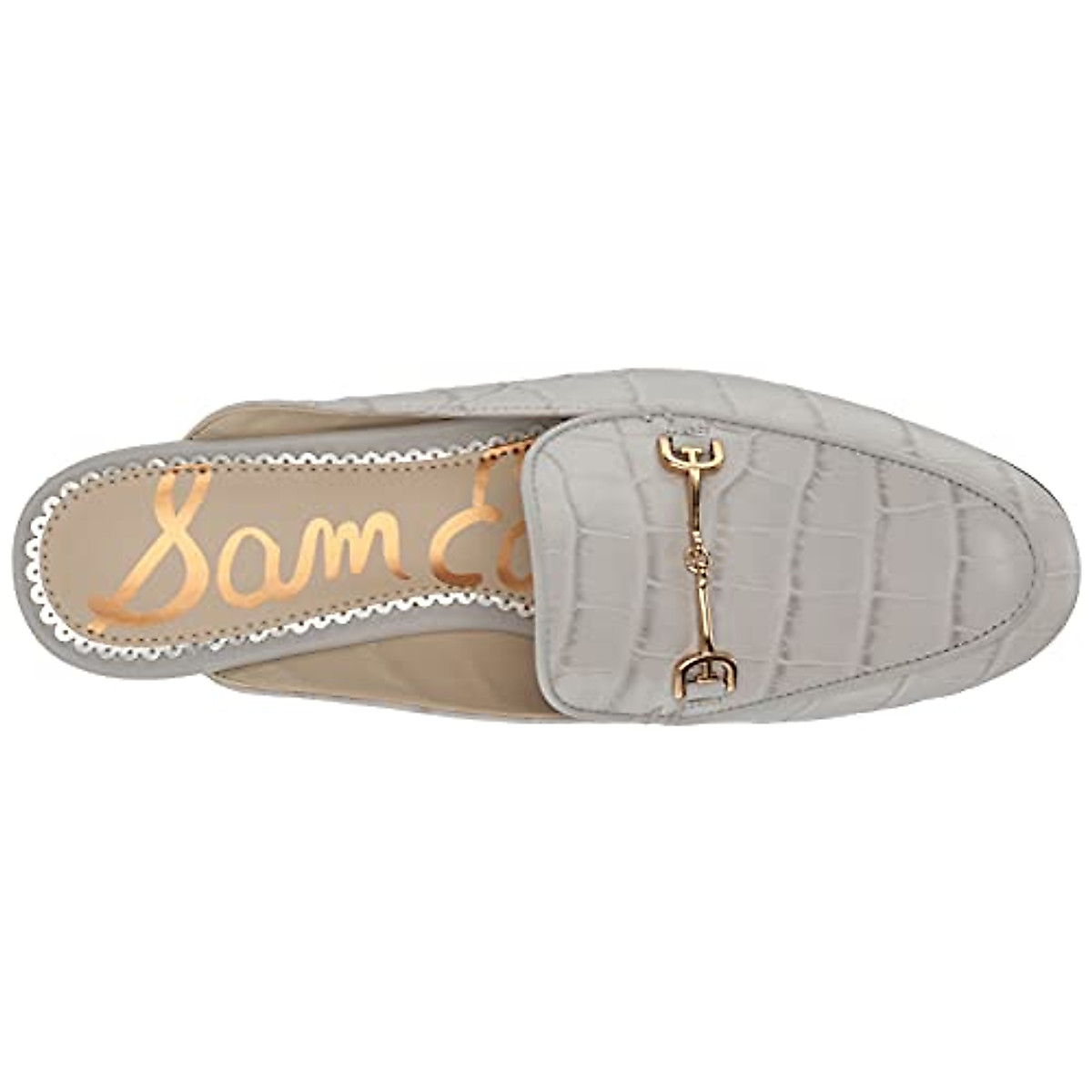 Sam Edelman Women's Linnie Mule Pebble Grey 5.5 Medium