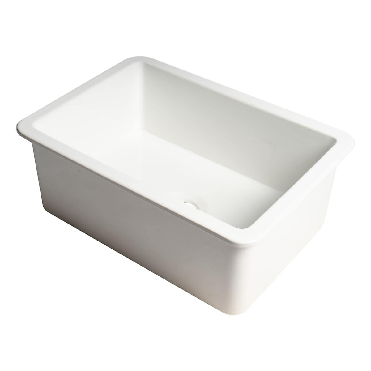 ALFI brand ABF2718UD-W Kitchen Sink, White