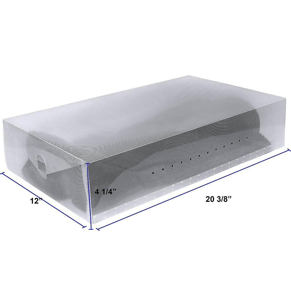 Greenco Clear Foldable Shoe Storage Boxes, 5 Pack. Stackable Heavy Duty Plastic Boot Storage Boxes, Boot & Shoe Box Organizers