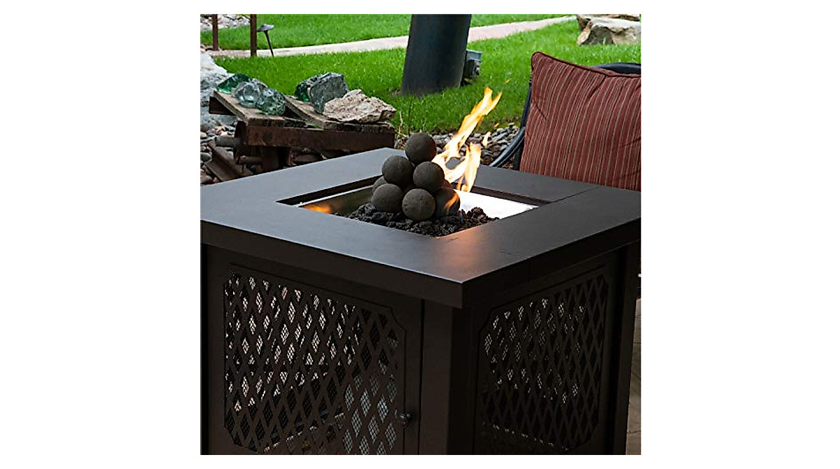 Ceramic Fire Balls Set – Modern Accessory for Fire Pits