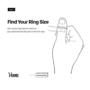 Vermil Classic Ivory Thumb Ring (24x27 mm)