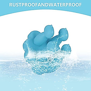 12 pcs Silicone Toothbrush Holder Multi-Function Hook Waterproof Self Adhesive Hooks Holders for Hanging Kitchen Bathroom Home Office Wall Door College Dorm Room Essentials