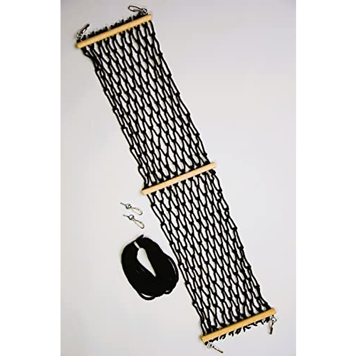 BuyLover -Chameleon Accessories cage, Reptile Hammock Climbing- Bird Ladder, Bearded Dragon, Hamster Bridge, Chicken coops Swing, Rat Toys, Parakeet, Terrarium Decor- 1 pc 22" H x 5" L