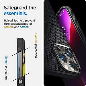 Spigen Liquid Air Armor Designed for iPhone 13 Pro Max Case (2021) - Matte Black