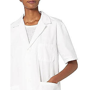 Fashion Seal Healthcare Women's Fashion Lab Coat, White, Large